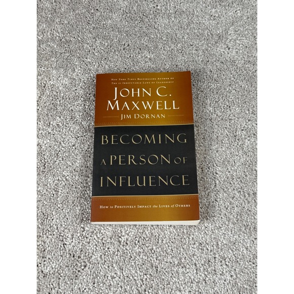 Thomas Nelson | Accents | Becoming A Person Of Influence John C Maxwell ...